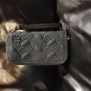 lug | Bags | Lug Splits Xl Rfid Wallet In Heathered Indigo | Poshmark